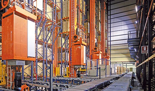 Un almacén robotizado de papel de Clairefontaine - Mecalux.com.pa